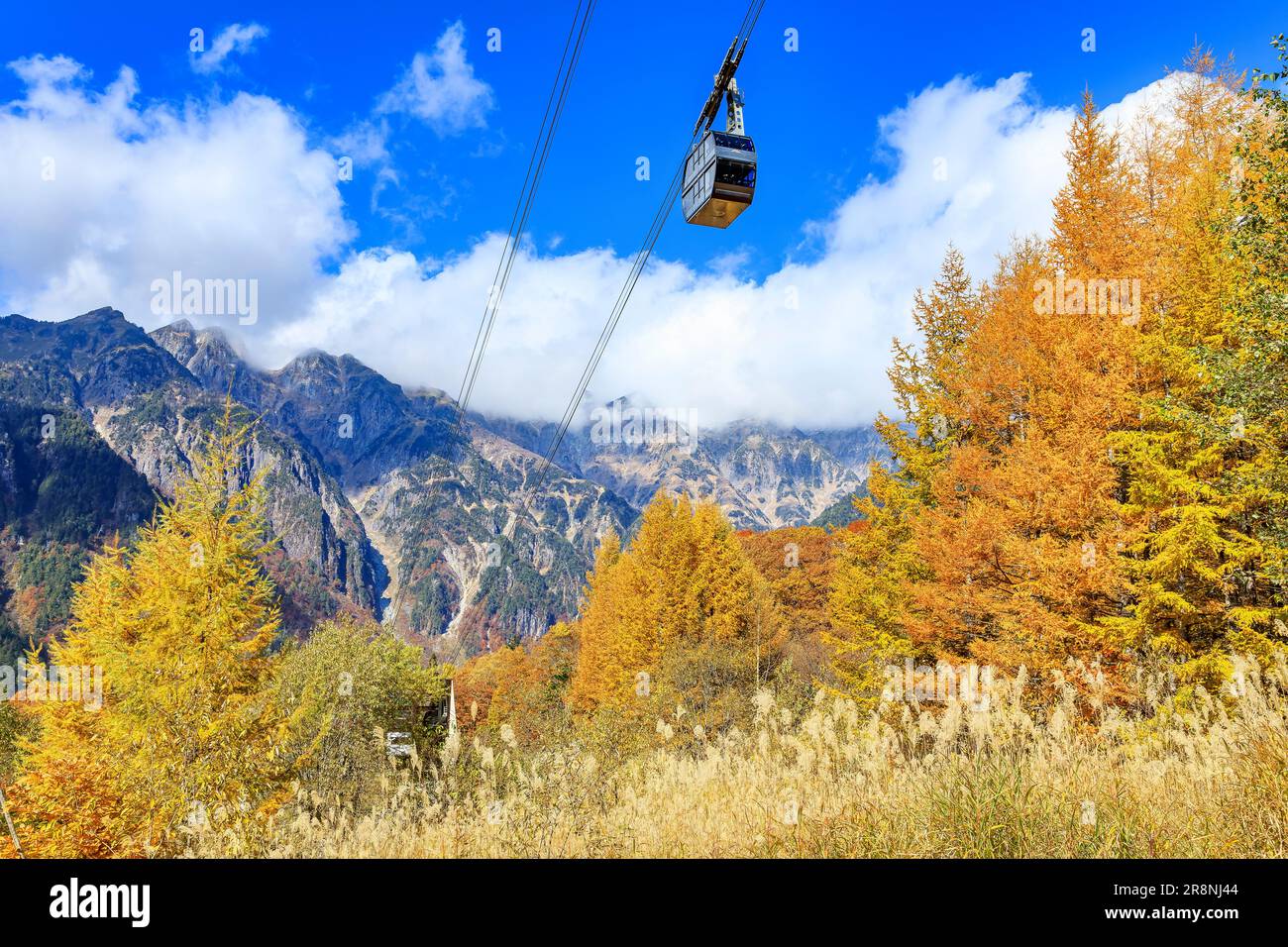 Shin Hotaka Ropeway Stock Photo - Alamy