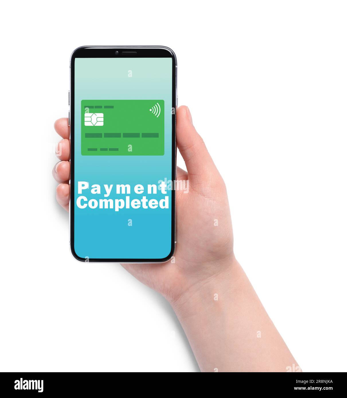 Woman successfully made payment using online banking application on ...