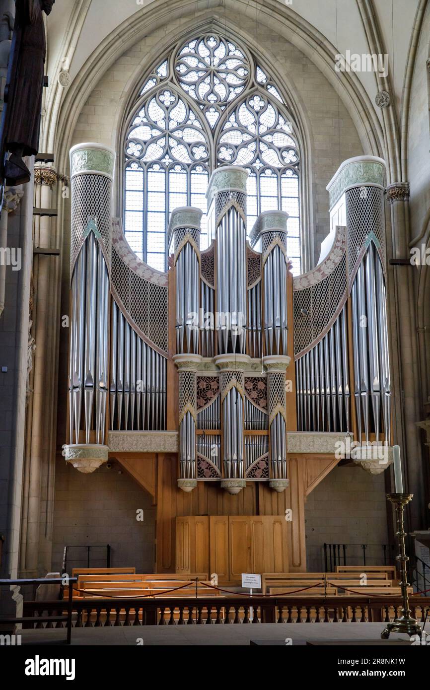 organ in St. Paulus Cathedral, built in 1956 by the organ builder Hans ...