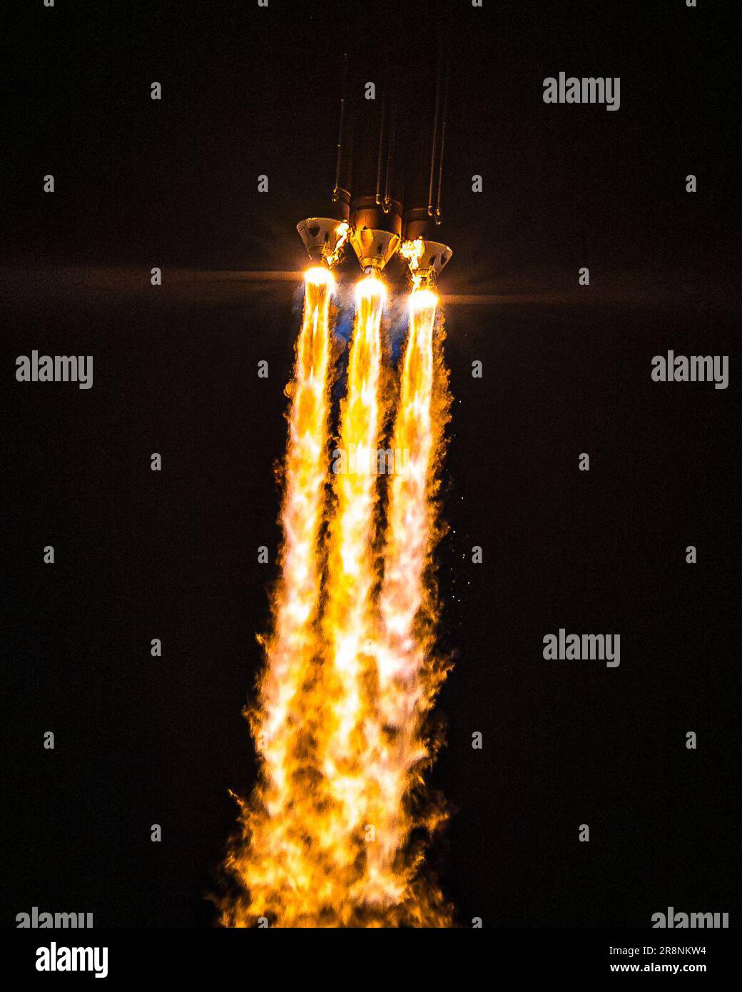 USA. 22nd June, 2023. A United Launch Alliance Delta 4-Heavy rocket ...