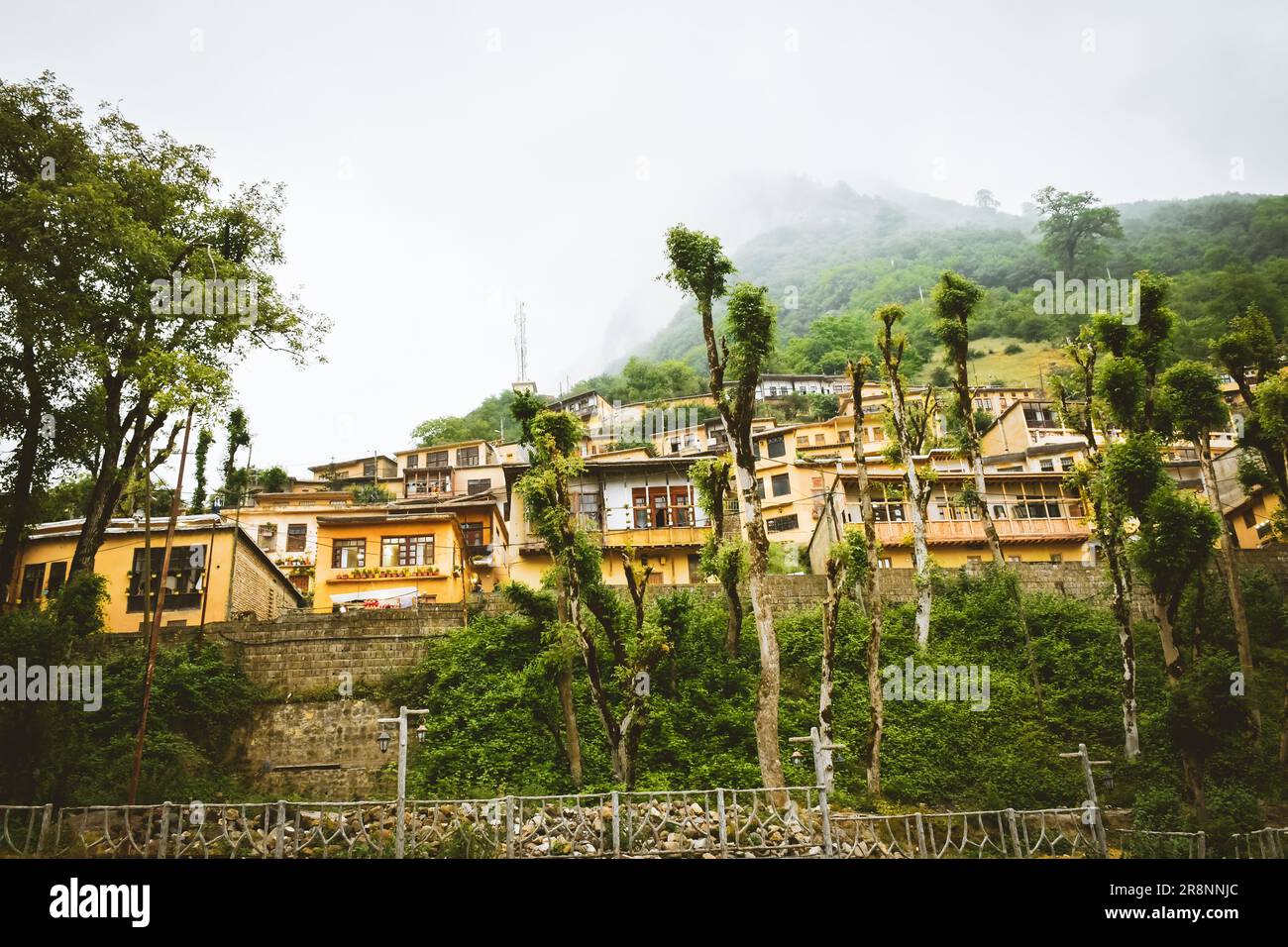 Masuleh village in north east Iran - popular famous tourism destination ...