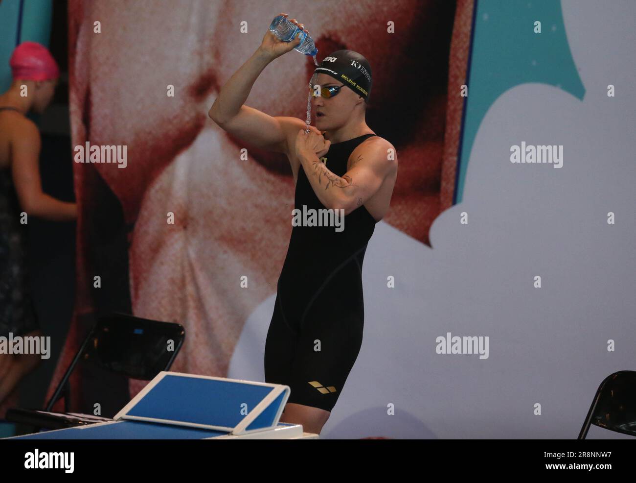 Melanie Henique, Women Heat 50m freestyle during the French Elite ...