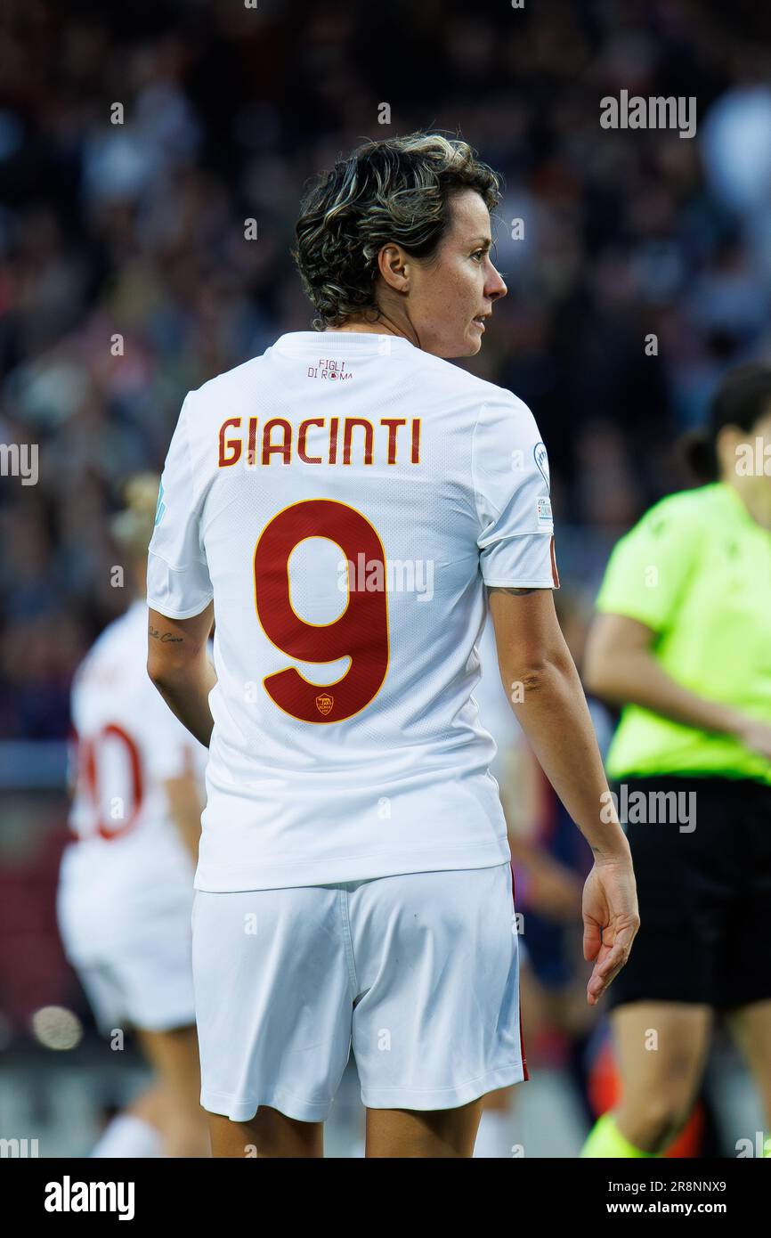 BARCELONA - MAR 21: Valentina Giacinti in action during the Women's ...