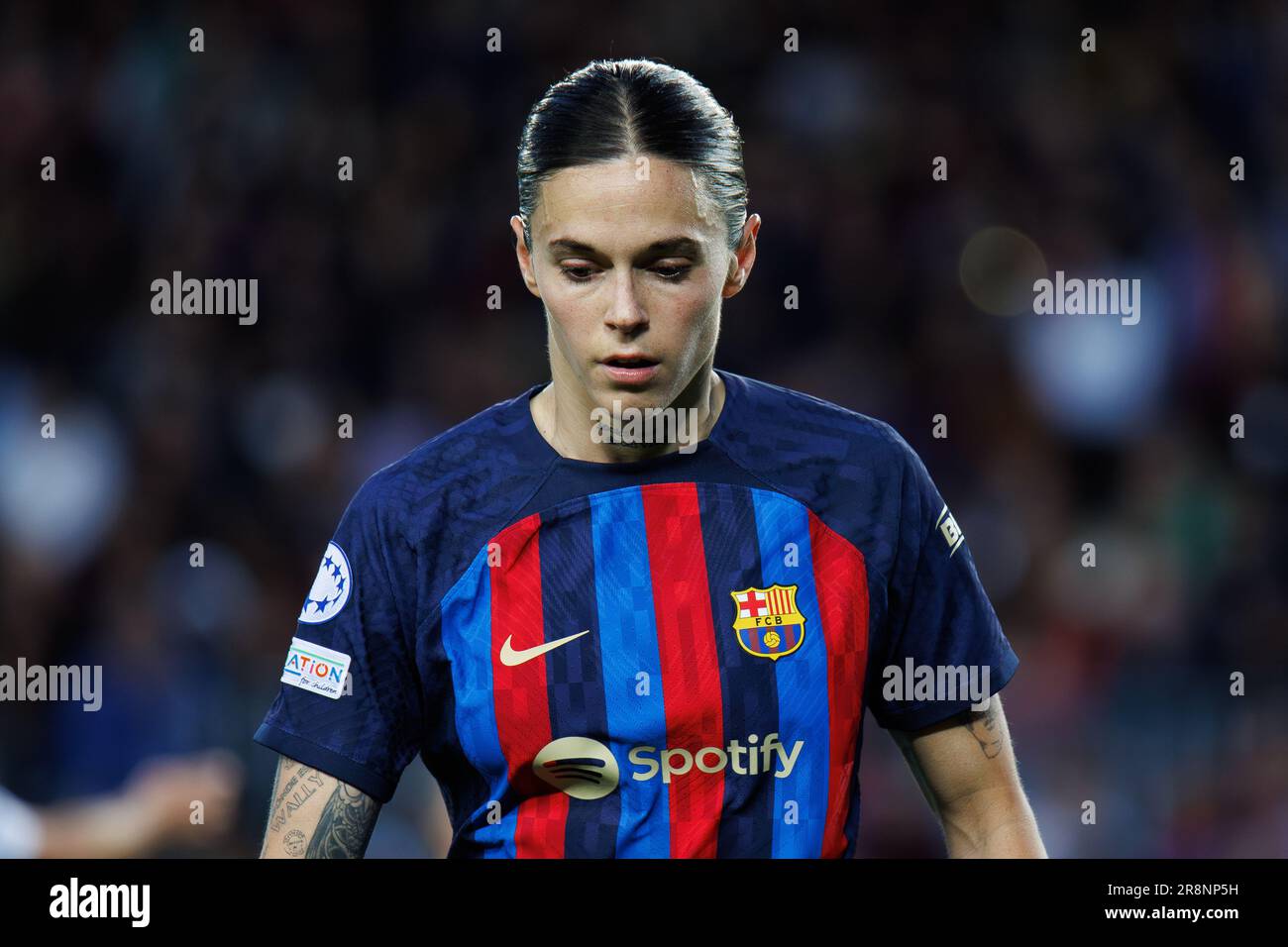 BARCELONA - MAR 21: Maria Leon Mapi in action during the Women's ...