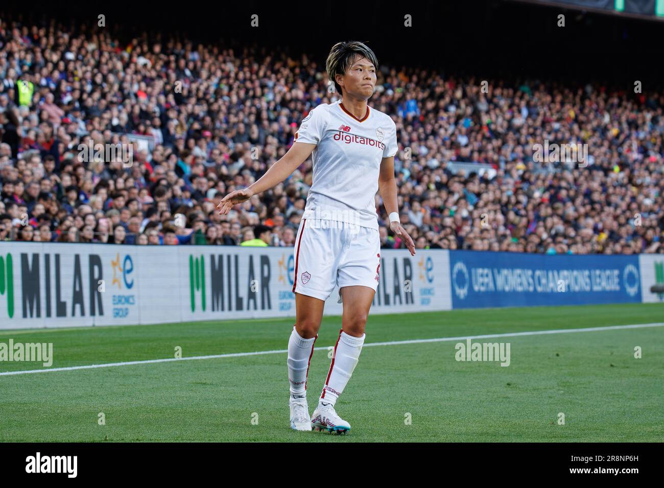 BARCELONA - MAR 21: Valentina Giacinti in action during the Women's ...