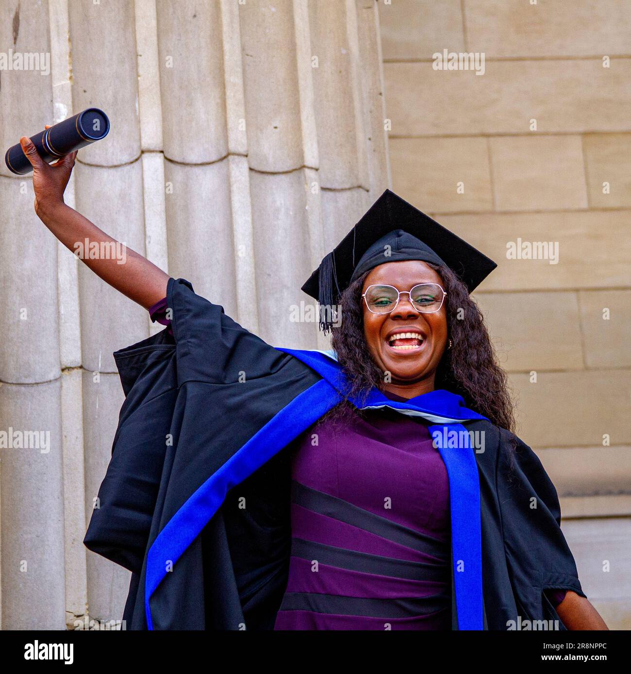 Dundee university students graduation ceremony hi-res stock photography ...