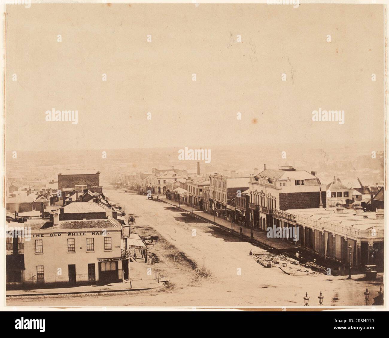 Melbourne bourke street hi-res stock photography and images - Alamy