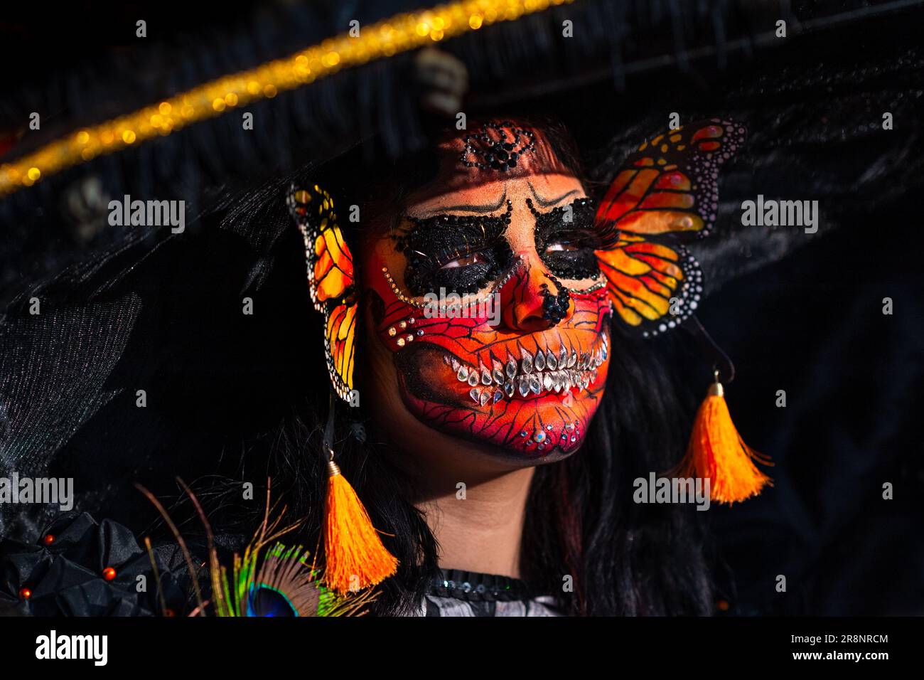 Mexican Death Face Paint