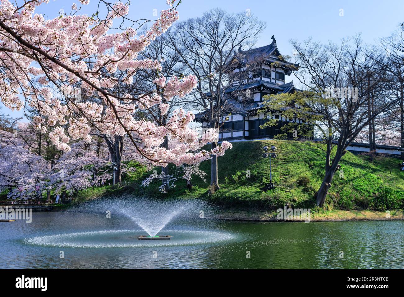 Takada castle ruins hi-res stock photography and images - Alamy
