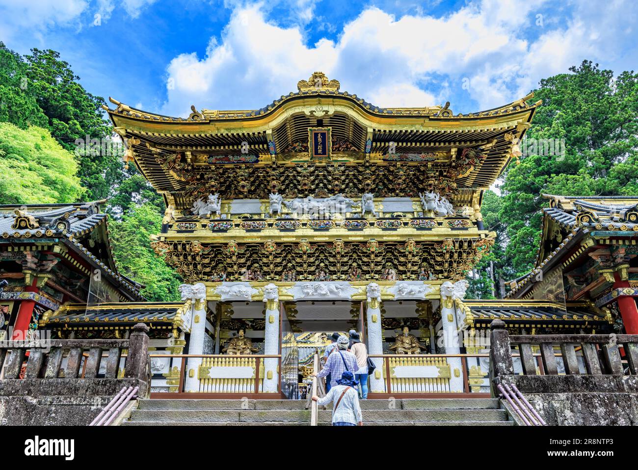 Yomeimon Gate of Nikko Toshogu Stock Photo - Alamy