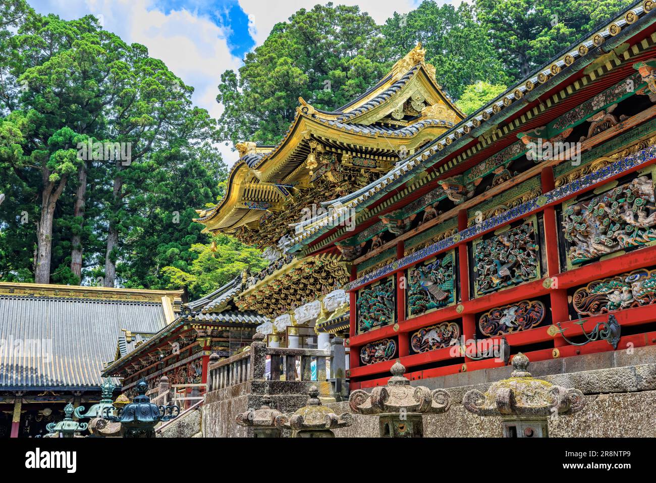 Yomeimon Gate of Nikko Toshogu Stock Photo - Alamy