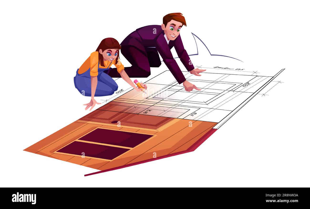 Woman in modern building Cut Out Stock Images & Pictures - Alamy