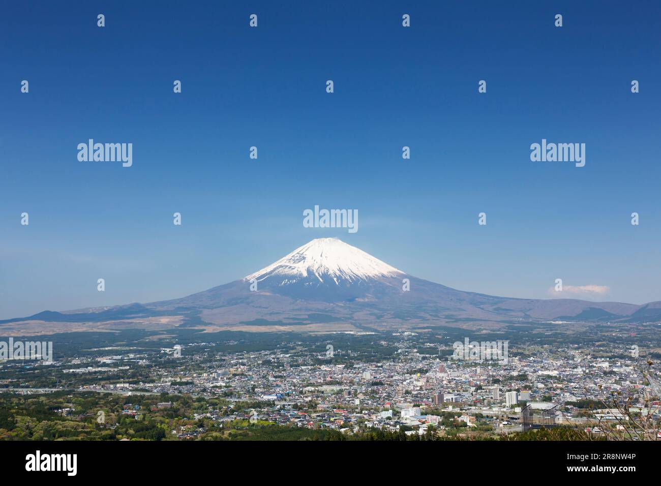 Mt. Fuji and Gotemba City Stock Photo - Alamy