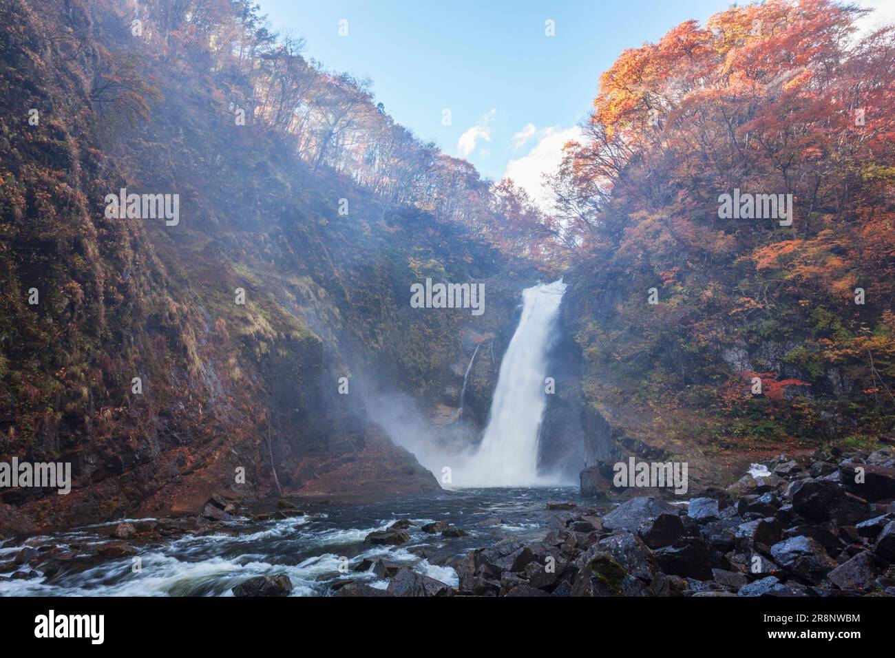Akiu falls hi-res stock photography and images - Alamy