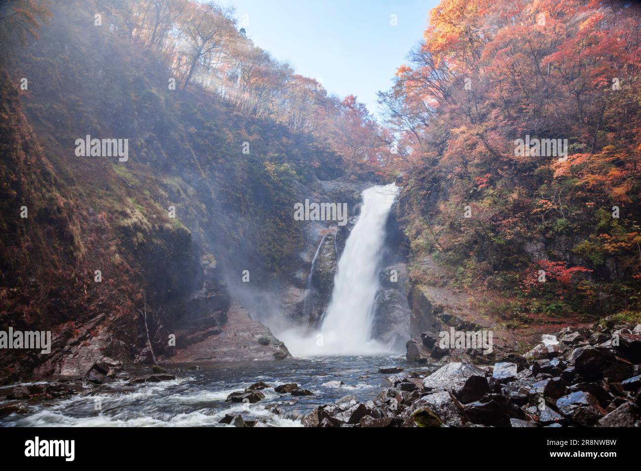 Akiu falls hi-res stock photography and images - Alamy