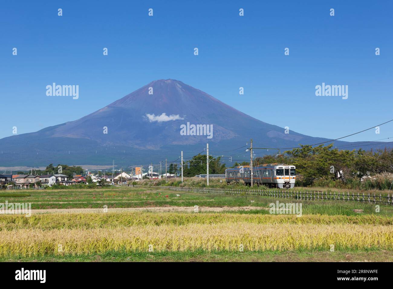 Mt.Fuji and Gotemba Line Stock Photo - Alamy