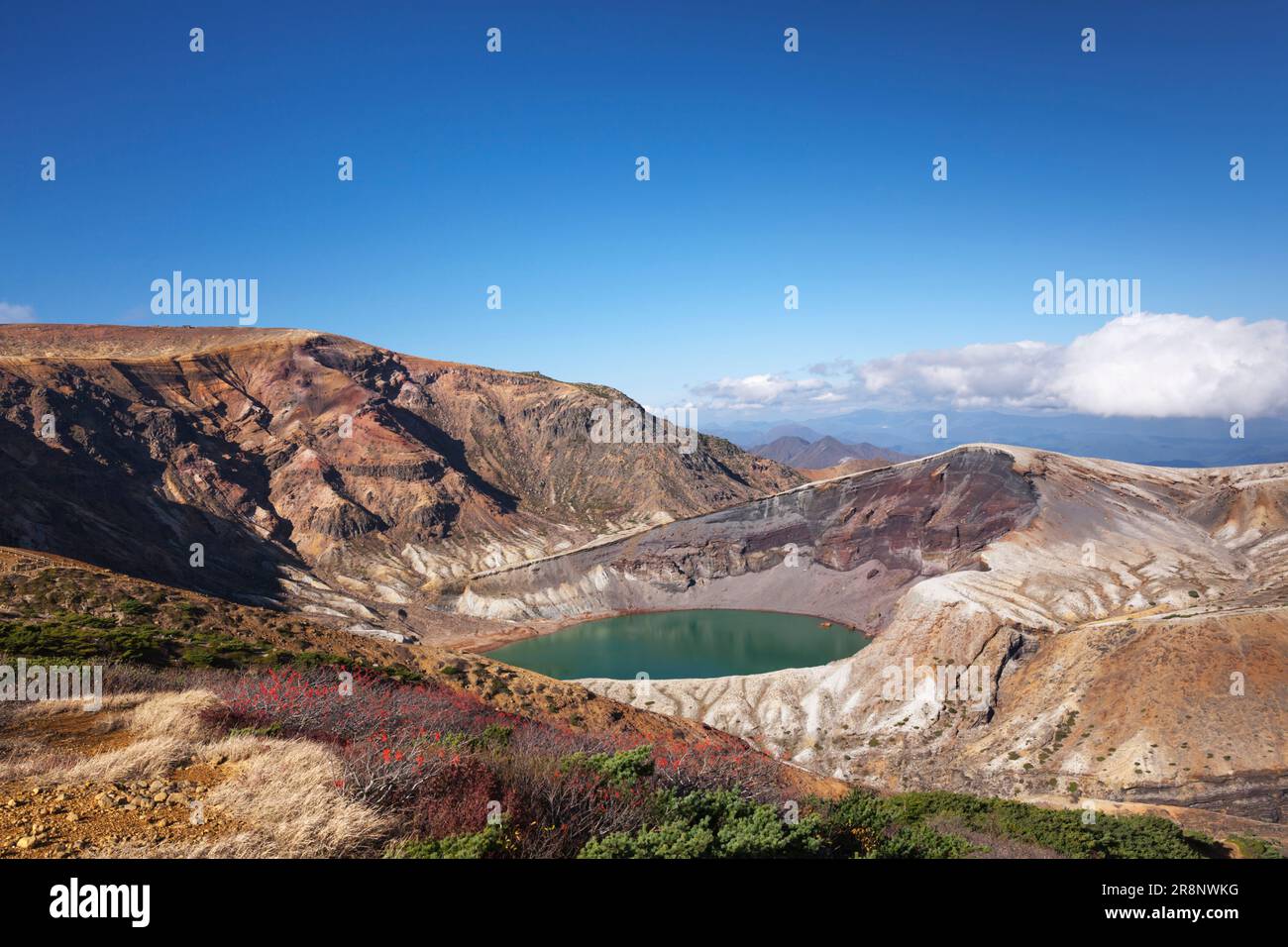 Okama crater lake hi-res stock photography and images - Alamy