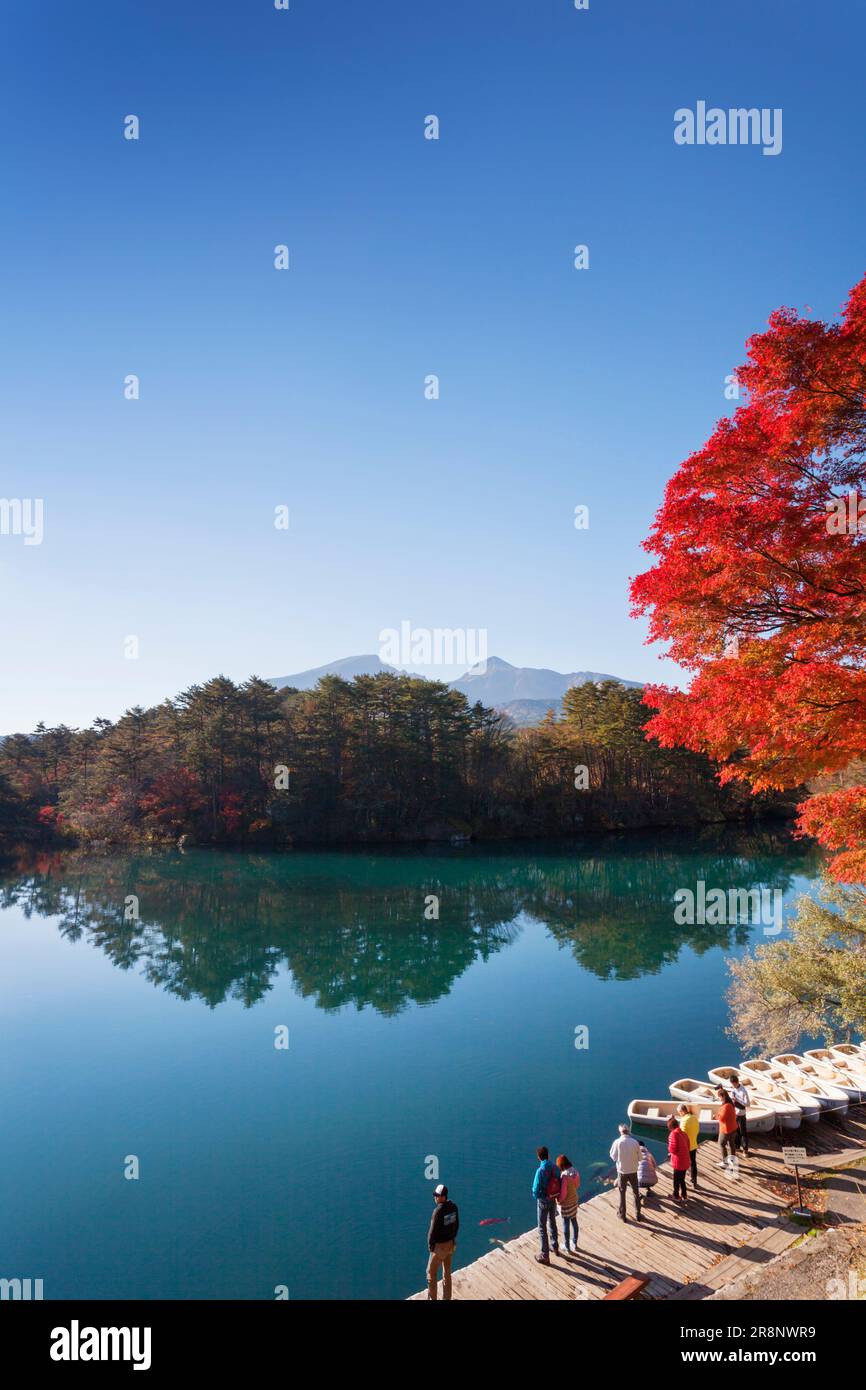 Bishamonnuma in Goshikinuma Stock Photo - Alamy
