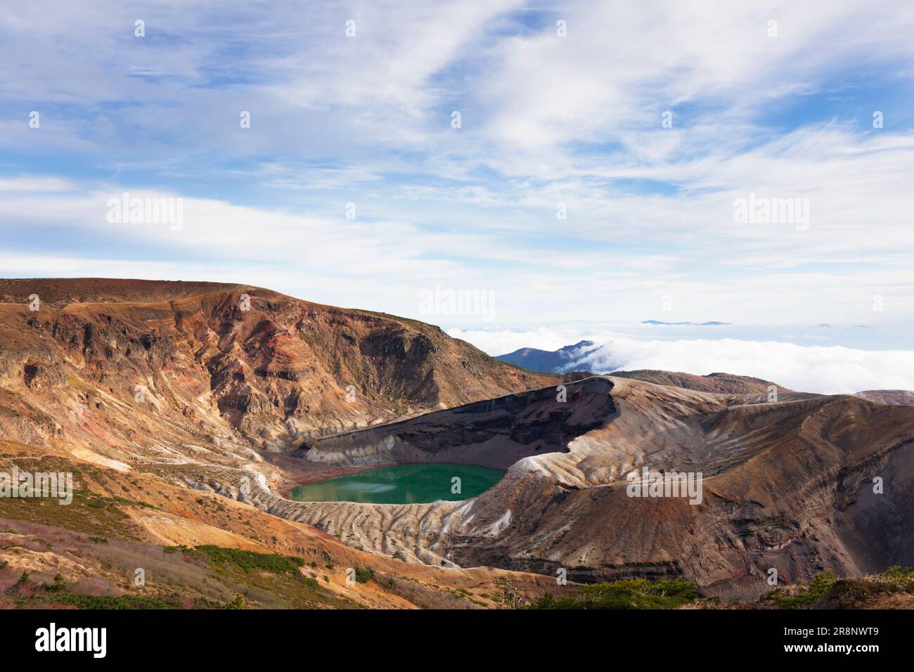 Okama crater lake hi-res stock photography and images - Alamy
