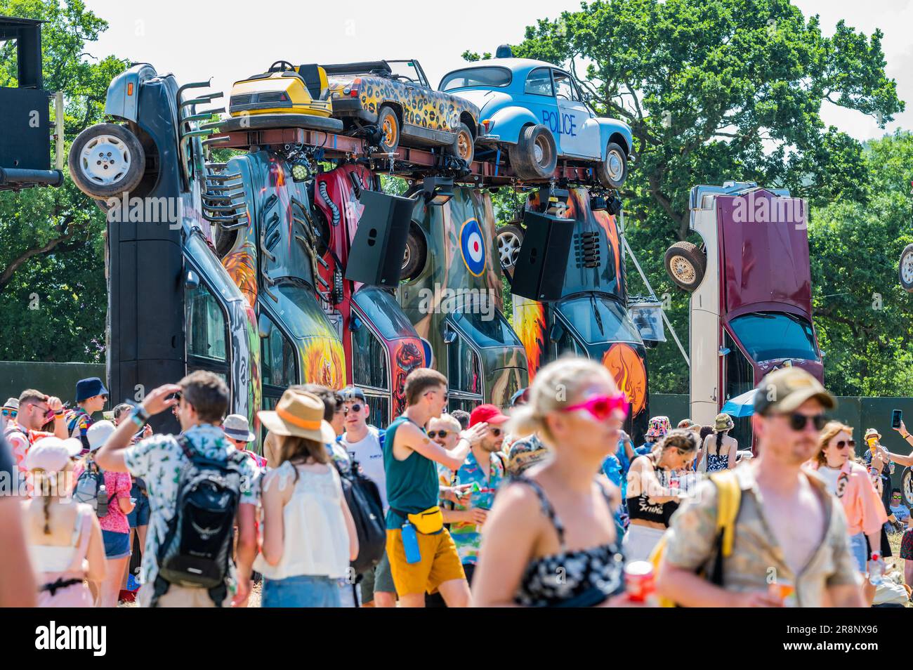 Glastonbury mutoid waste company hi-res stock photography and images ...