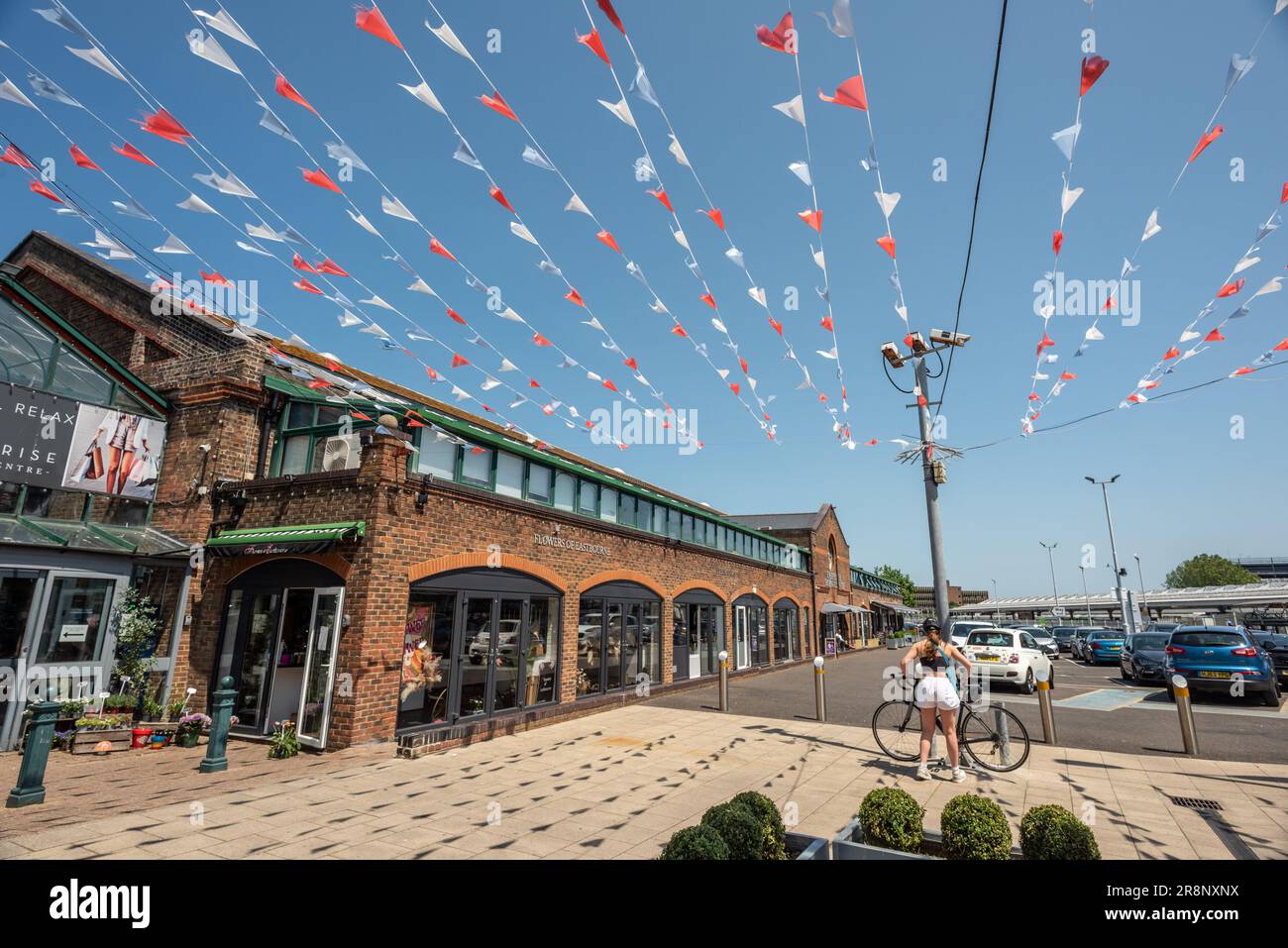 Eastbourne shopping centre hi-res stock photography and images - Alamy