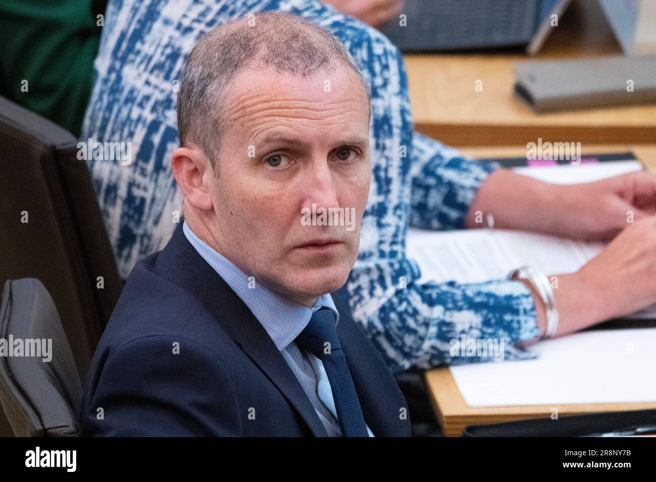 Edinburgh, Scotland, UK. 22nd June, 2023. PICTURED: Michael Matheson ...