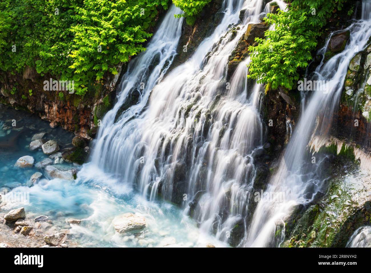 Shirahigenotaki waterfall hi-res stock photography and images - Alamy