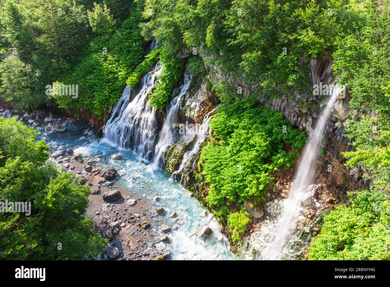 Shirahigenotaki waterfall hi-res stock photography and images - Alamy