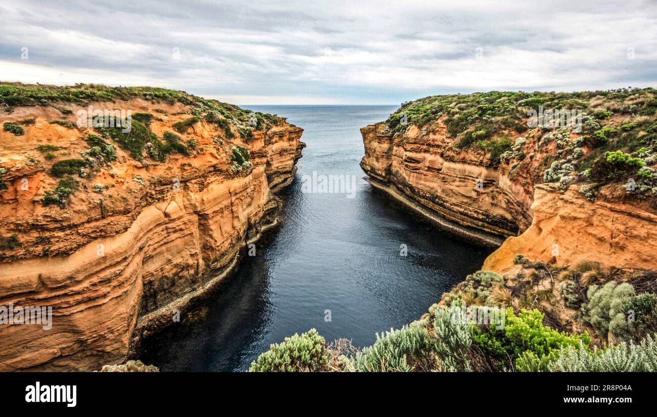An Australian inlet Stock Photo - Alamy