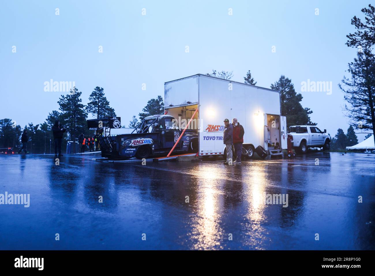128 Scott Birdsall 1949 Ford F1, Exhibition, during Pikes Peak ...
