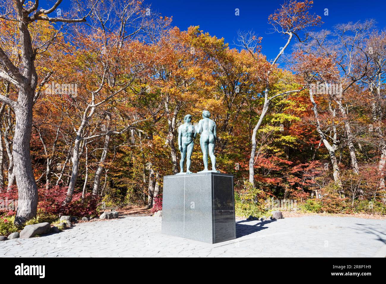 Statue of Otome Stock Photo - Alamy
