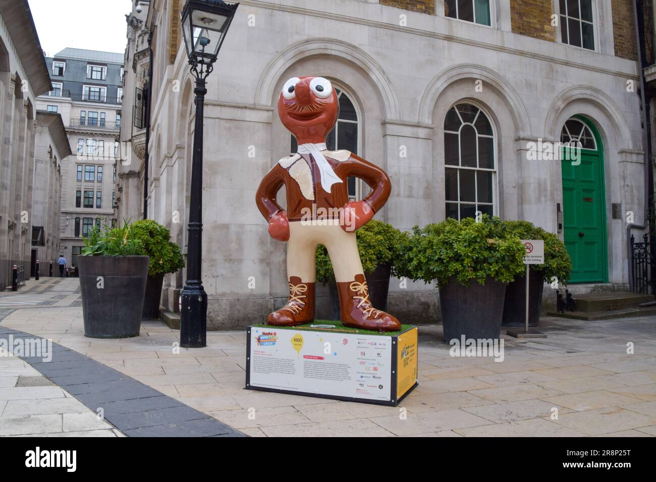 London, UK. 22nd June 2023. A sculpture of Morph, the character in the ...