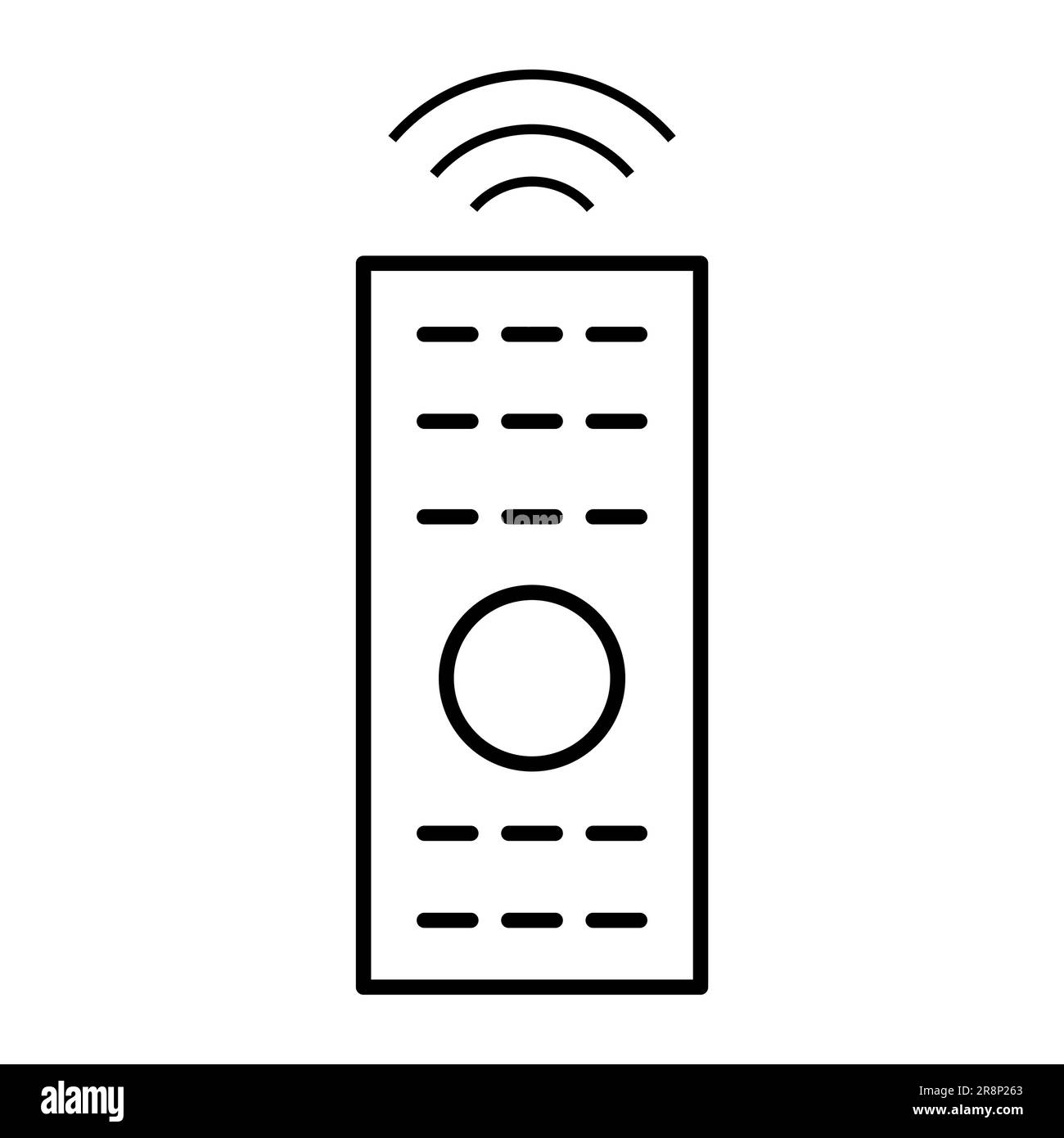 Remote tv device icon, control technology media television sign, web ...