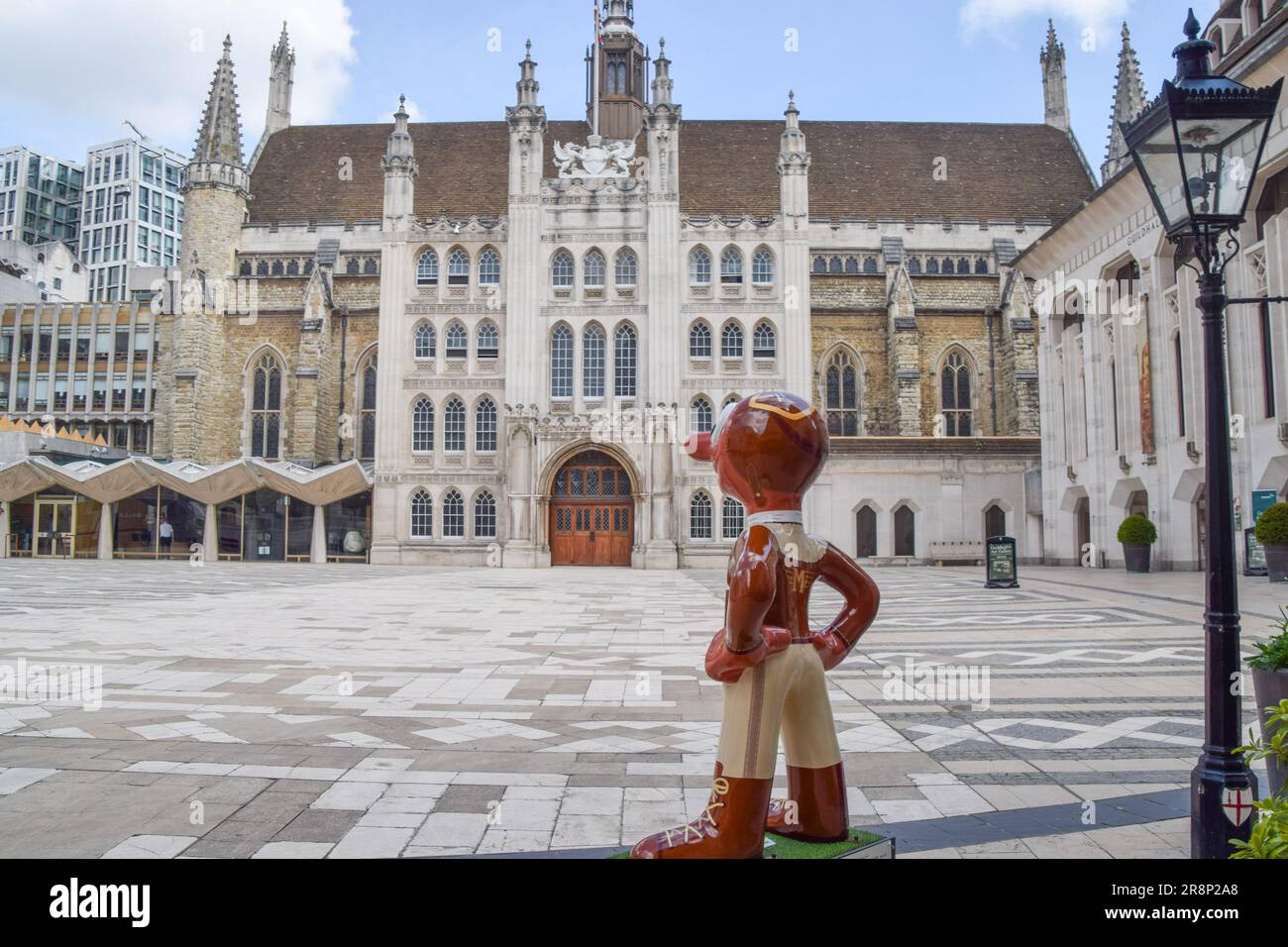 London, UK. 22nd June 2023. A sculpture of Morph, the character in the ...