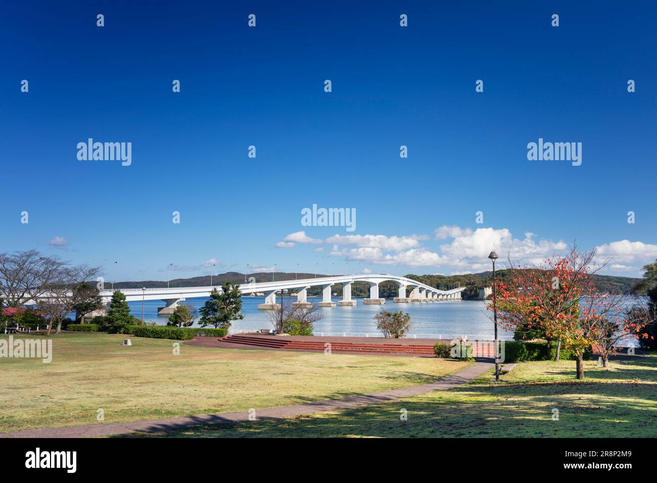Notojima ?hashi bridge Stock Photo - Alamy