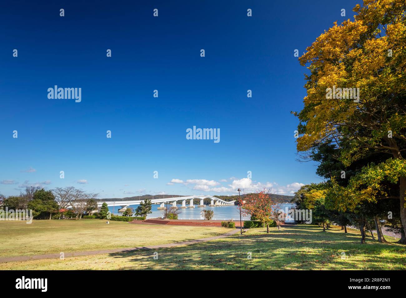 Notojima ?hashi bridge Stock Photo - Alamy