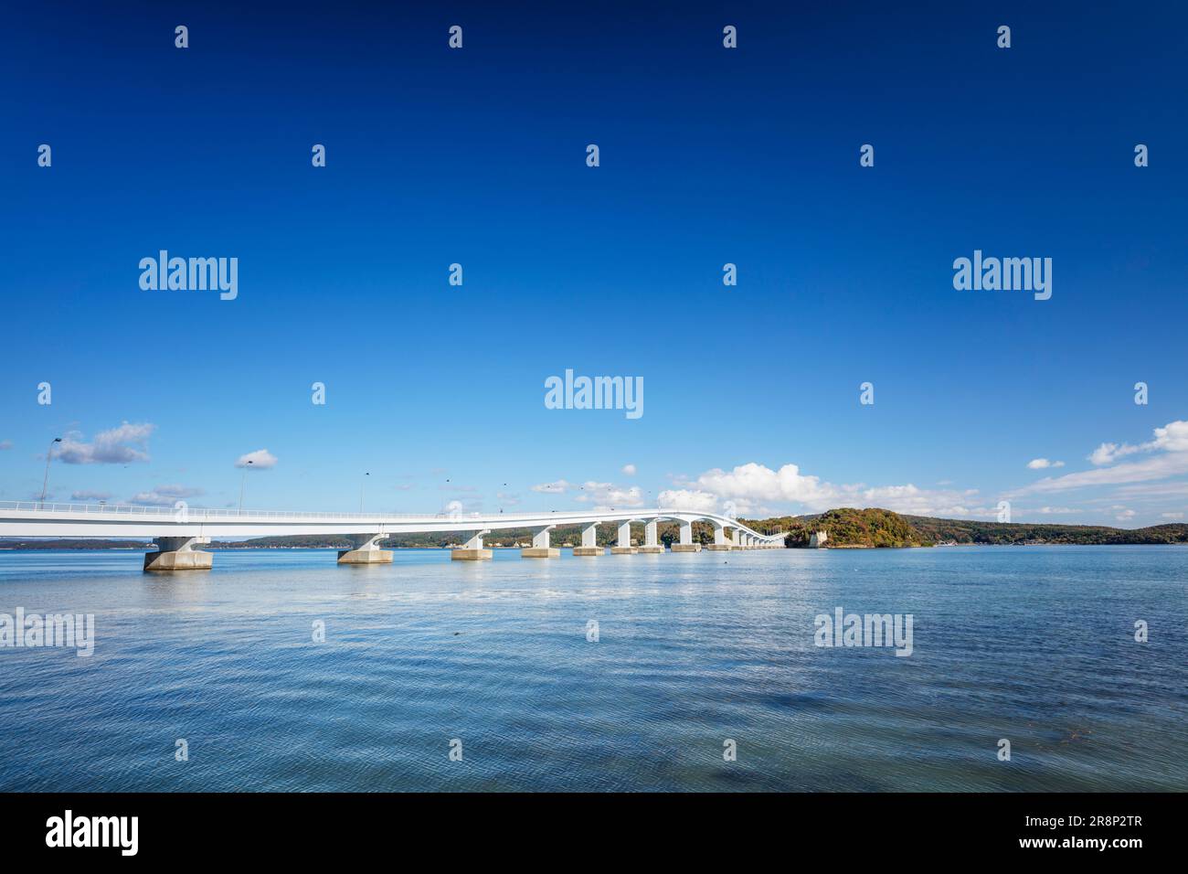 Notojima ?hashi bridge Stock Photo - Alamy
