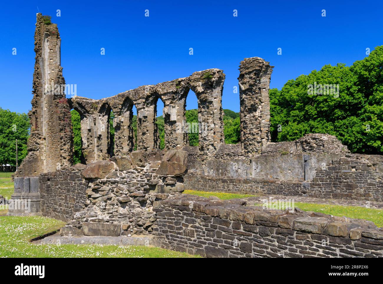 Neath Abbey, South Wales, UK Stock Photo - Alamy