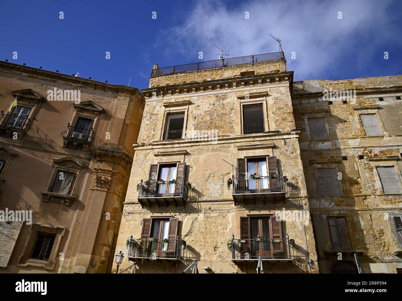 Old Baroque style building with Neoclassical architectural elements in ...
