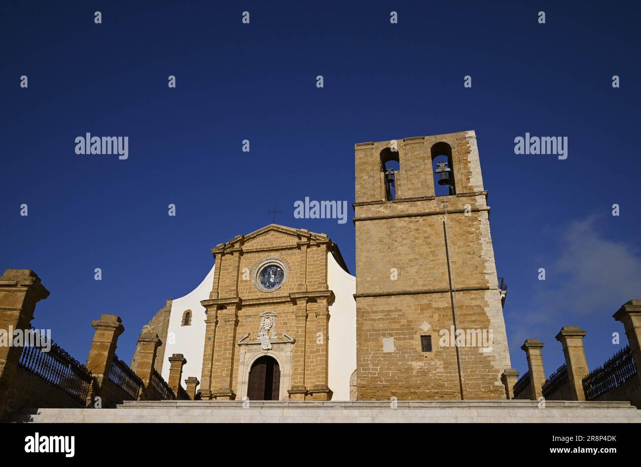 Scenic exterior view of the Arab-Norman and Gothic-Chiaramontano style ...