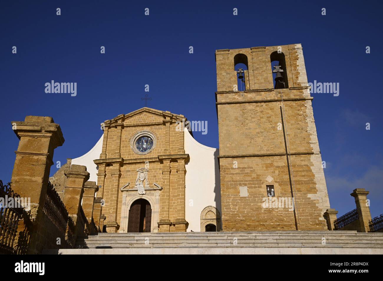 Scenic exterior view of the Arab-Norman and Gothic-Chiaramontano style ...
