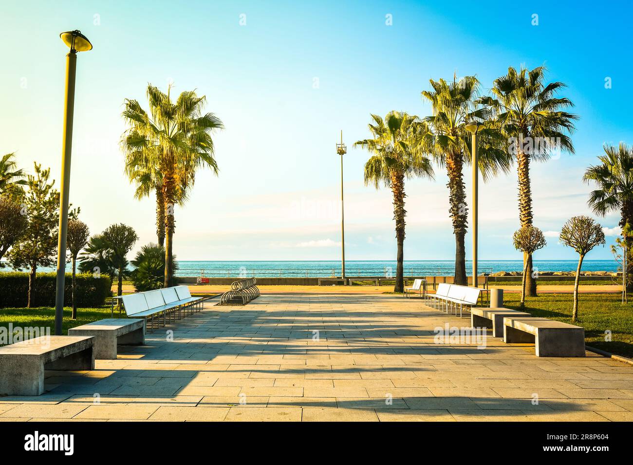 Pathway in batumi resort hi-res stock photography and images - Alamy