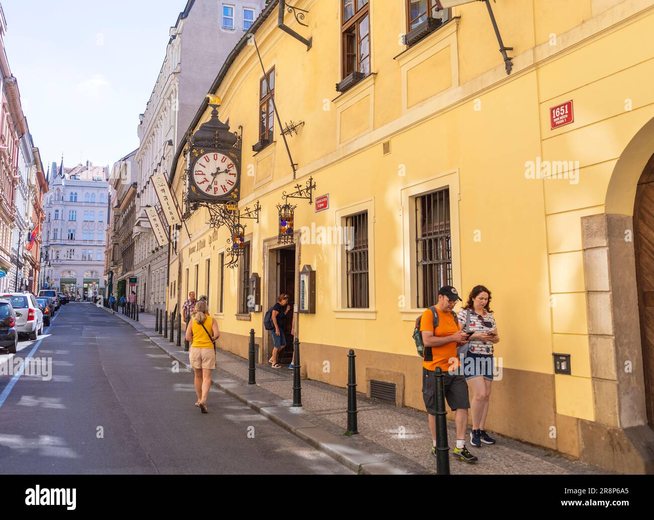 PRAGUE, CZECH REPUBLIC, EUROPE - U Fleku brewery and restaurant Stock ...