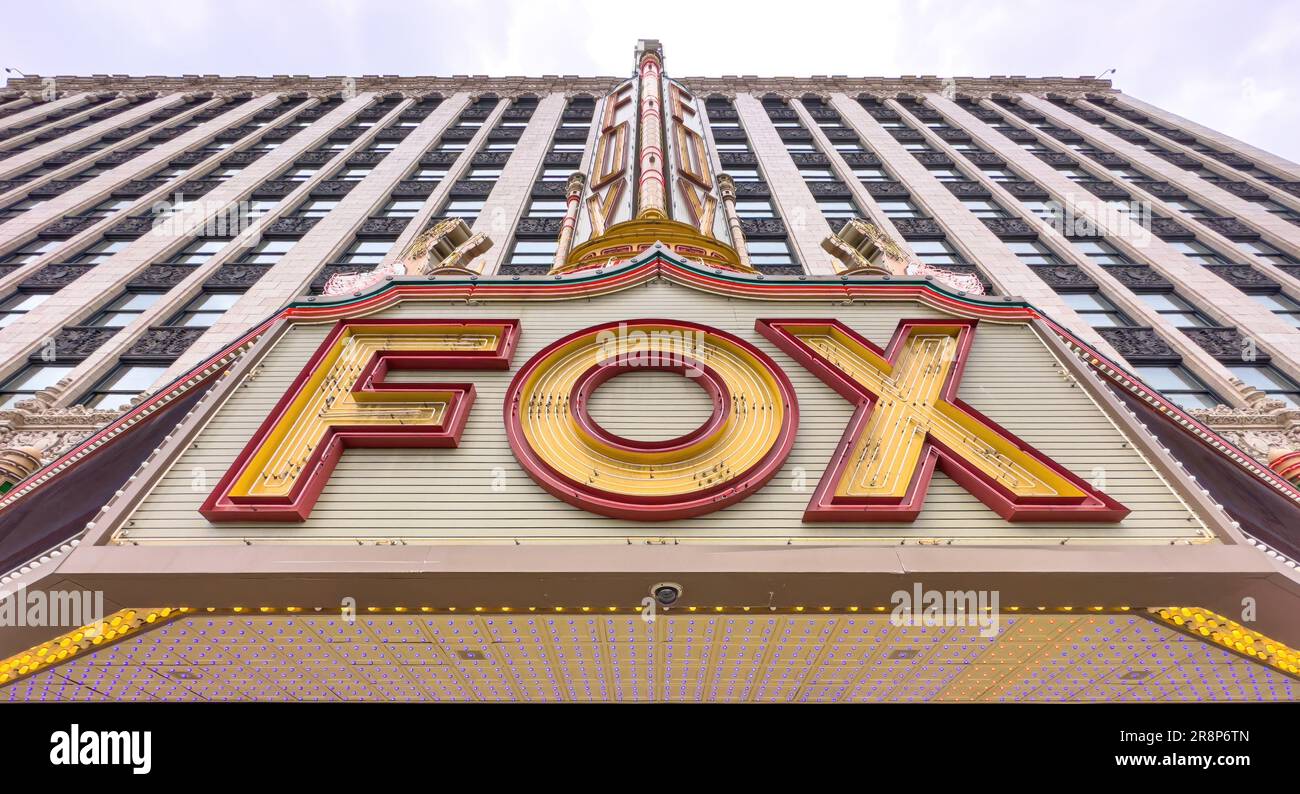 Fox Theater Detroit - Detroits Finest Entertainment - DETROIT, UNITED ...