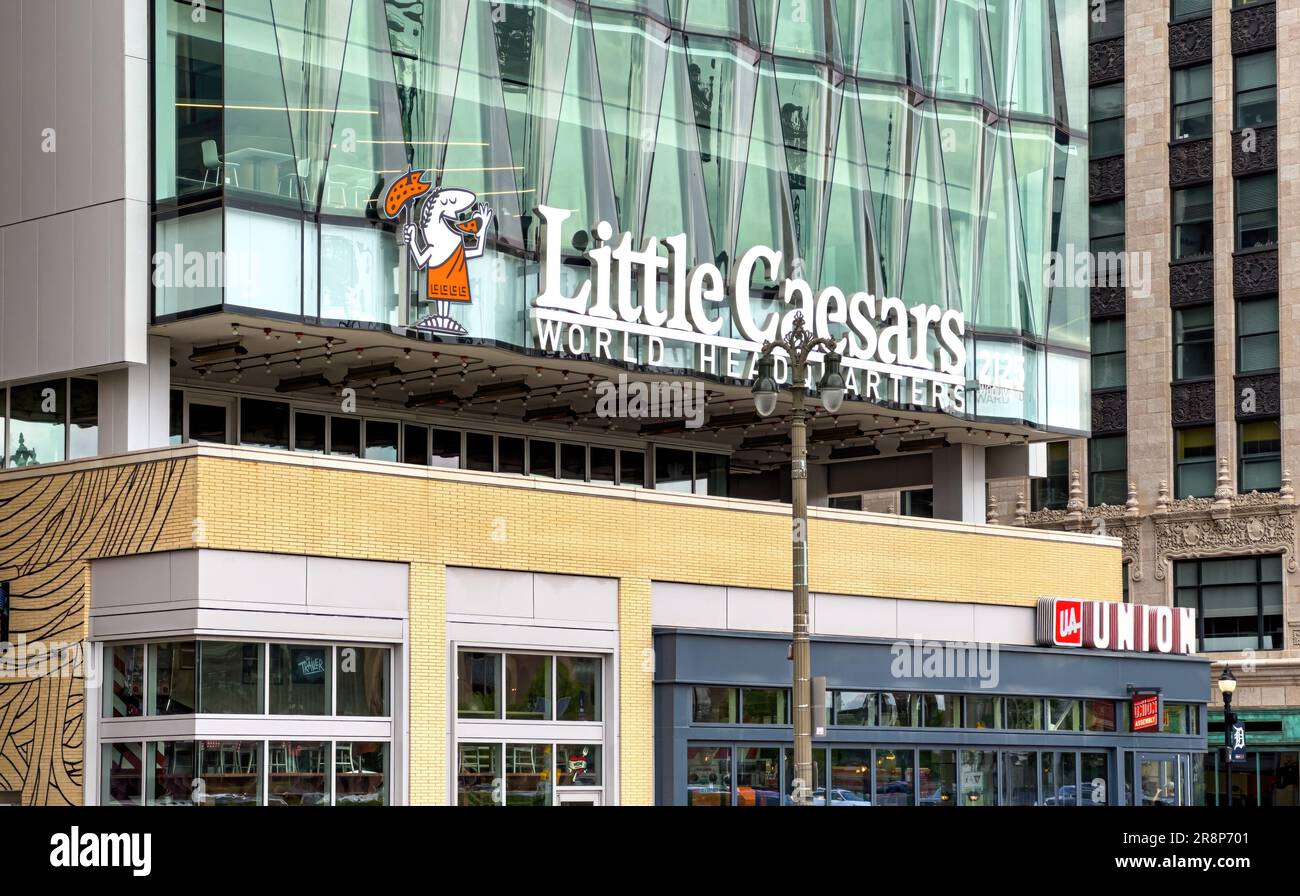 Little Caesars World Headquarters - DETROIT, UNITED STATES - JUNE 10 ...