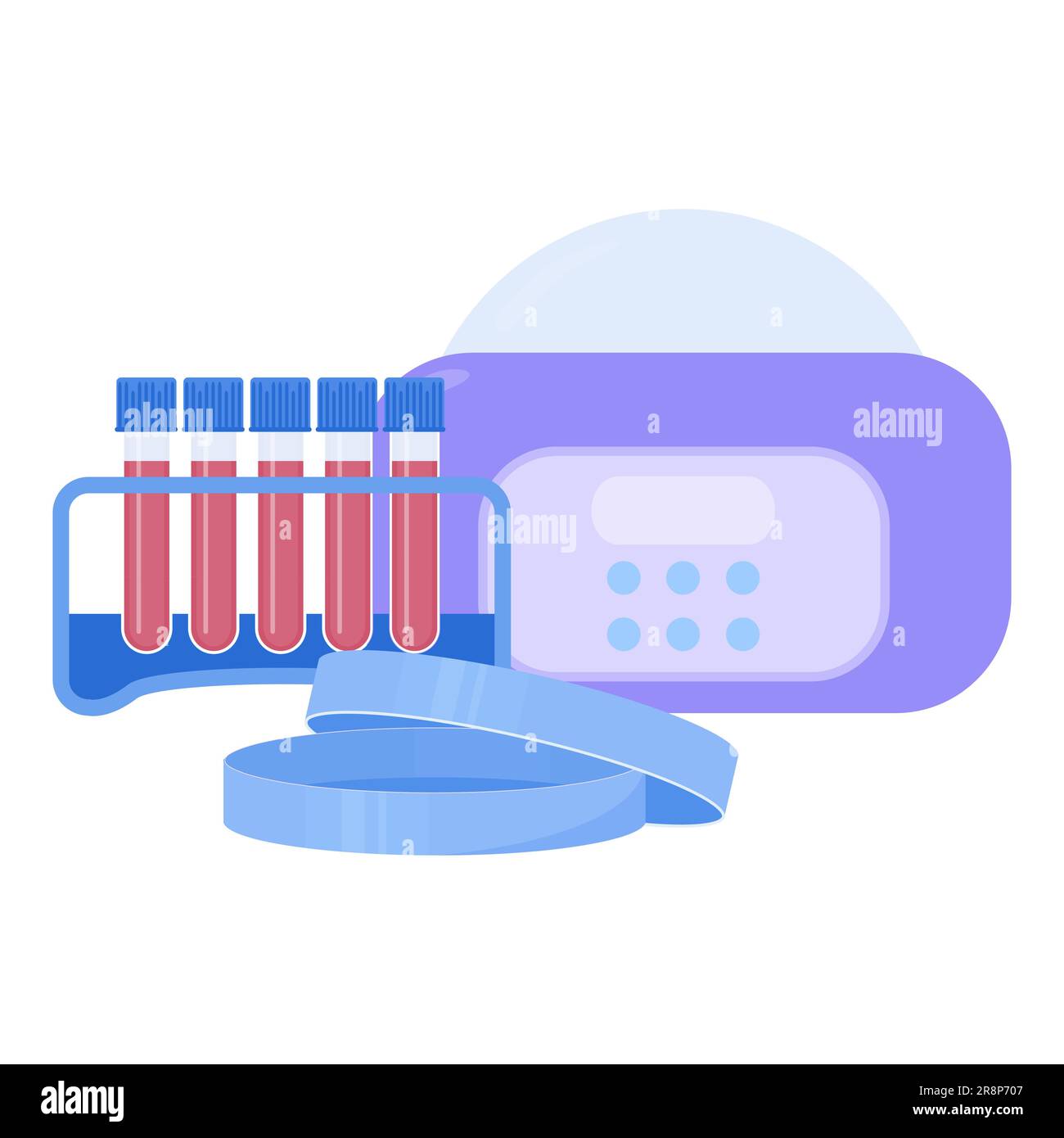 Centrifuge laboratory separation equipment kit medical illustration ...