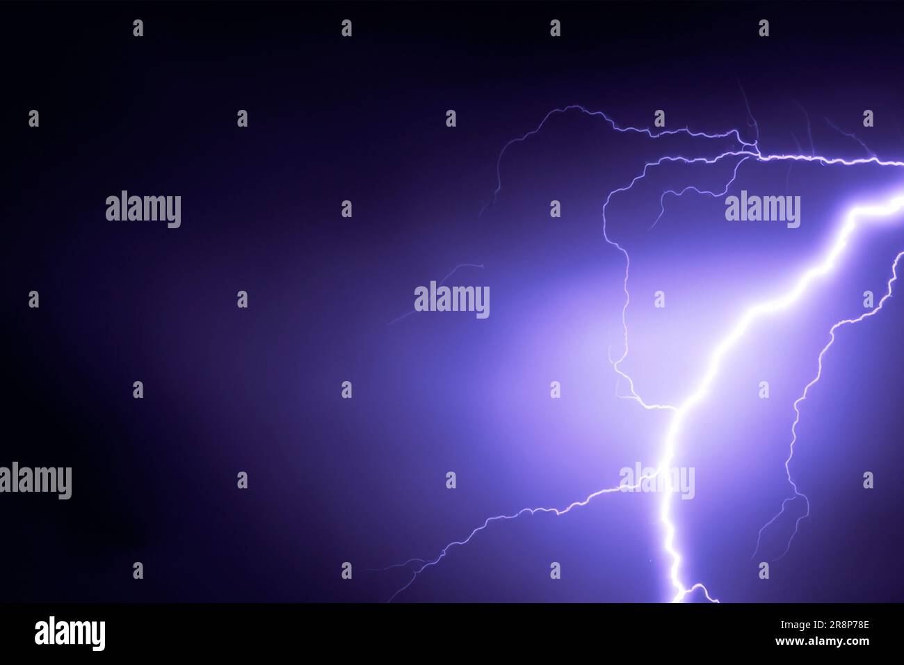 Ray. Texas. Lightning storm. Lightning bolt storm. Fork lightning striking. Lightning ...