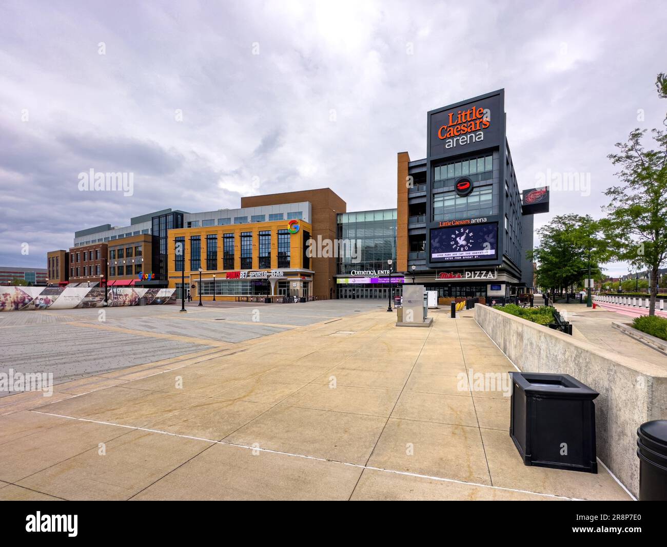 Little Caesars Arena in Detroit - DETROIT, UNITED STATES - JUNE 10 ...