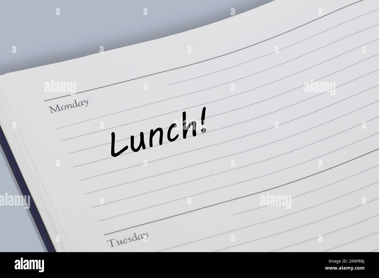 Weekly meal plan hi-res stock photography and images - Alamy