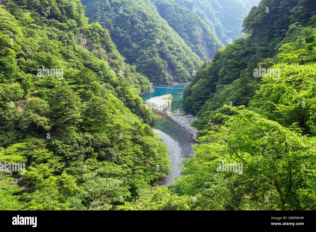Dream Suspension Bridge in Sunmatakyo Stock Photo - Alamy